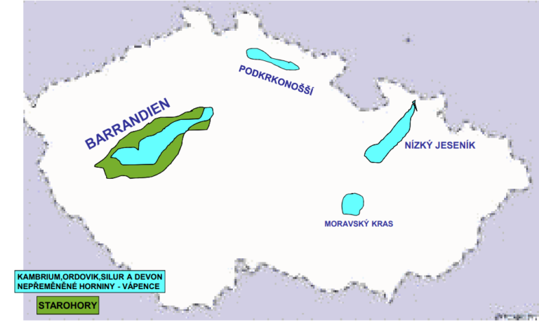 Geografický vývoj a stavba území ČR › Přírodopis › Uč se online! ️ ...